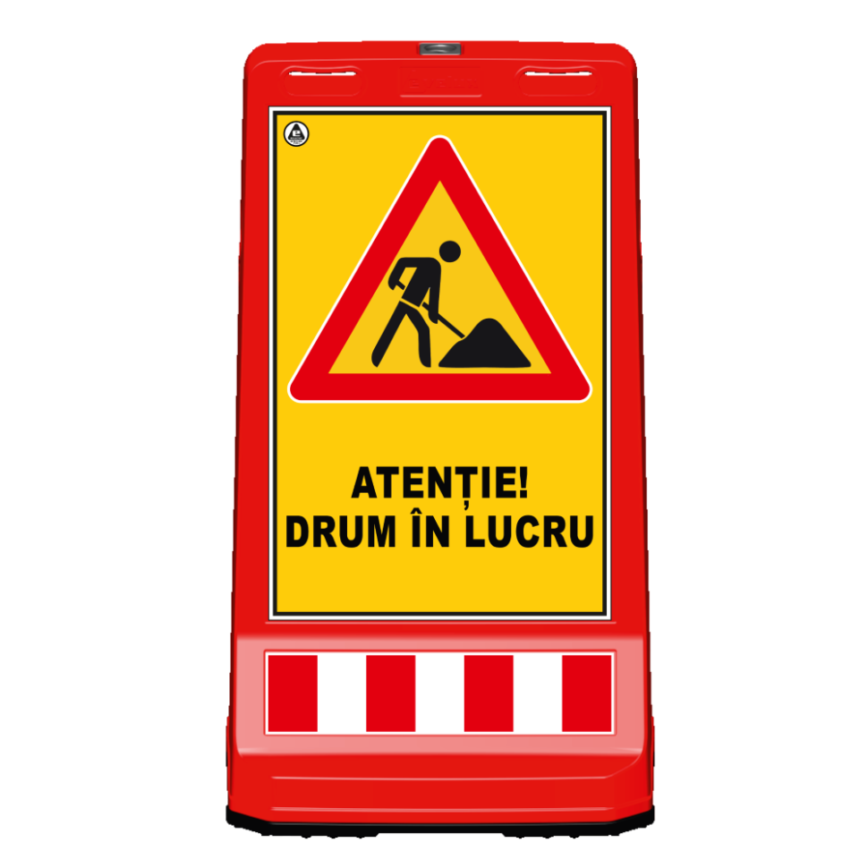 Baliza Directionala Semnalizarea Lucrarilor, 7.50kg, folie ...