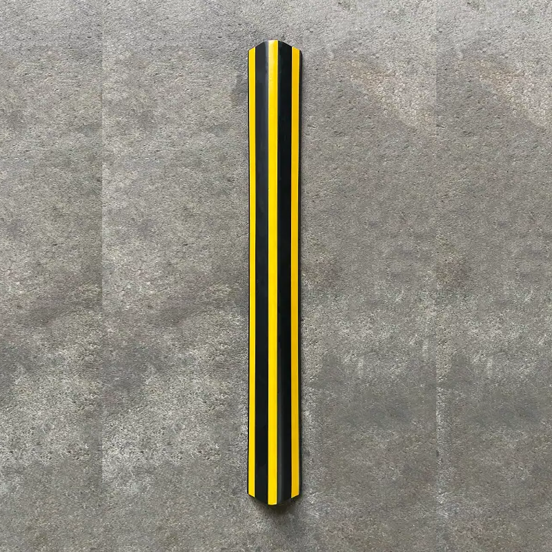 Colțar de protecție din cauciuc EPDM și întăritură din oțel, 10x100cm ...