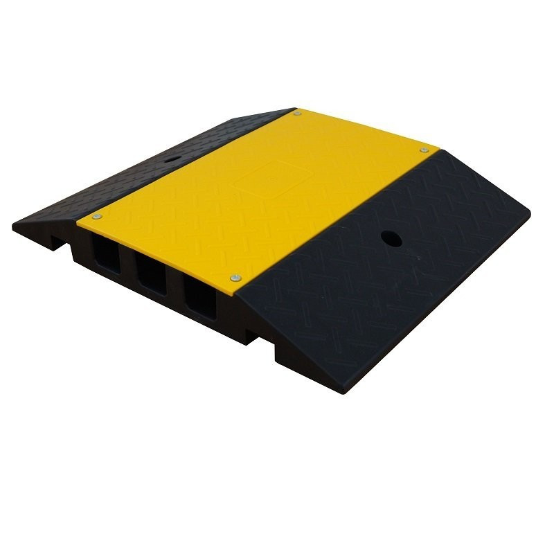 SET 10 buc. Protectii pentru cabluri, 3 canele Ø 5cm, trafic auto ― DNC ...