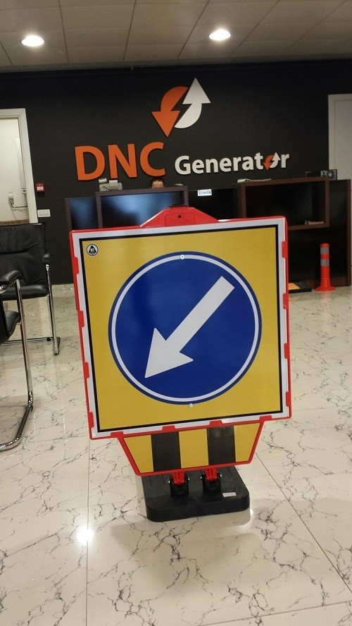 Baliza Directionala Lucrari ― DNC Trafic