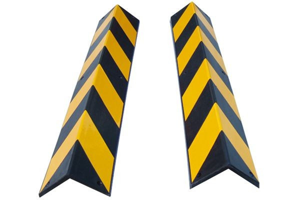 Coltar Cauciuc Protectie Perete Parcare, 10x80cm ― DNC Trafic