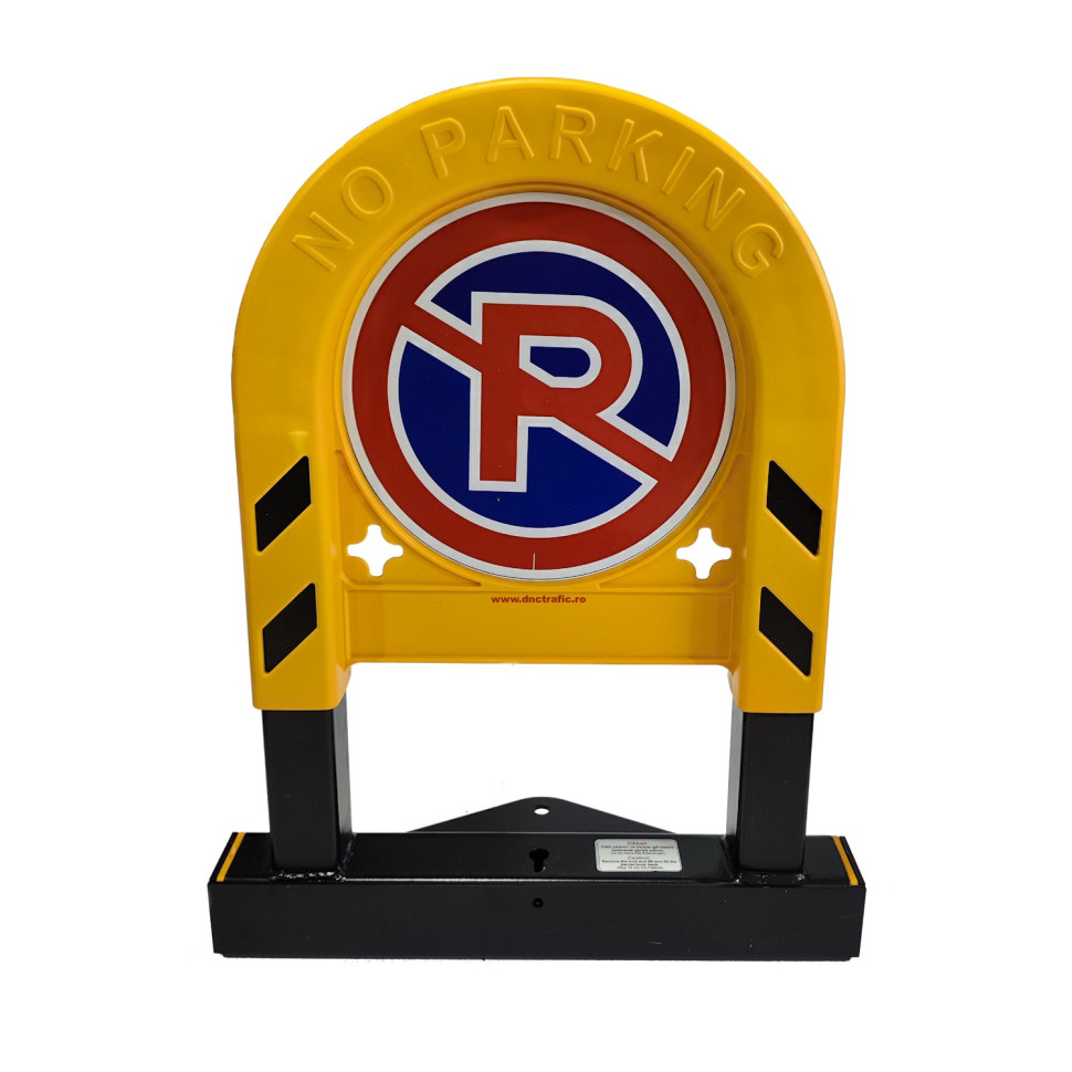 Blocator Parcare Premium, sisteme prindere si lacat inclus ― DNC Trafic